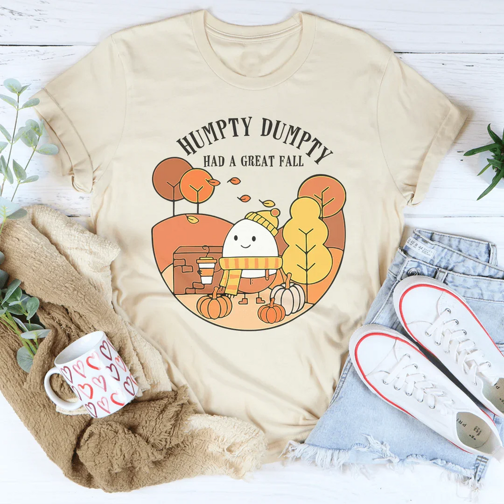 Humpty Dumpty Have A Great Fall Tee – Peachy Sunday