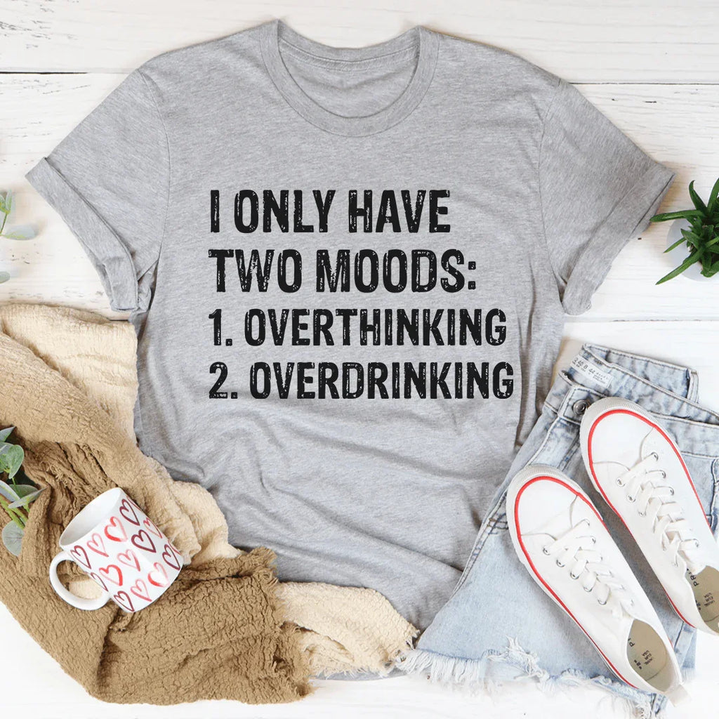 I Have Two Moods Tee – Peachy Sunday