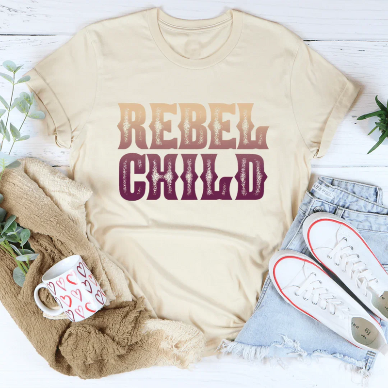 Rebel Child Tee – Peachy Sunday