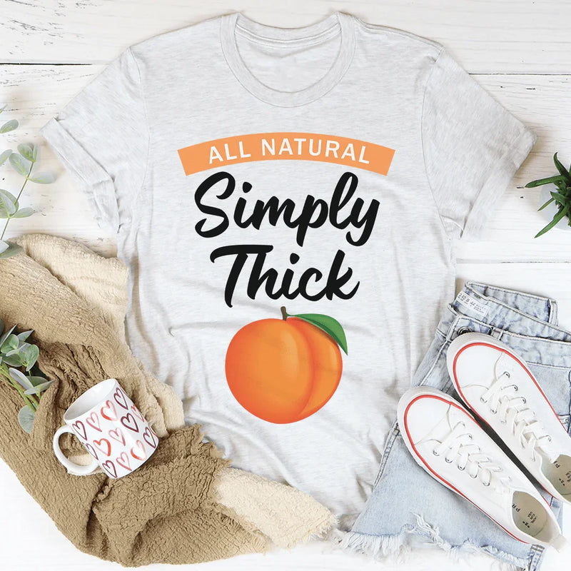 Simply Thick Tee – Peachy Sunday
