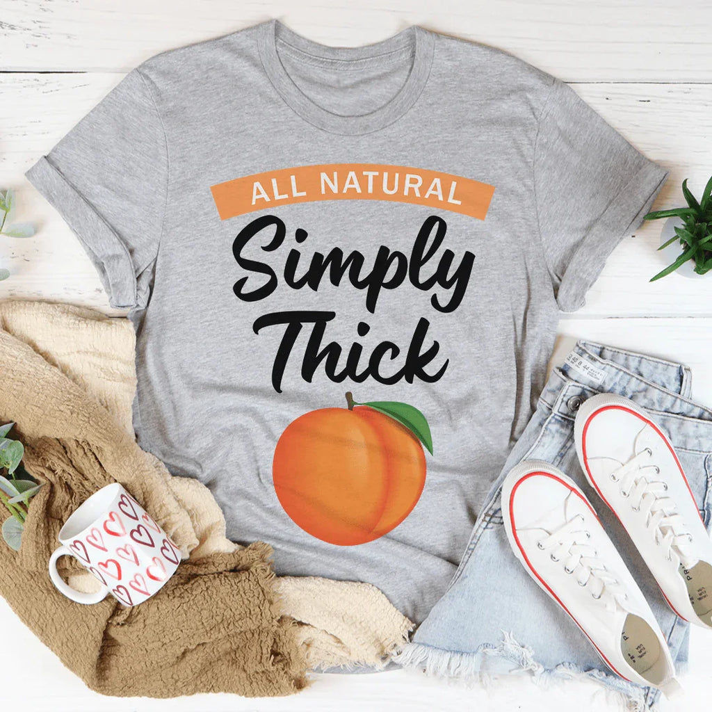 Simply Thick Tee – Peachy Sunday