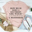 Southern Girl Monogram Tee